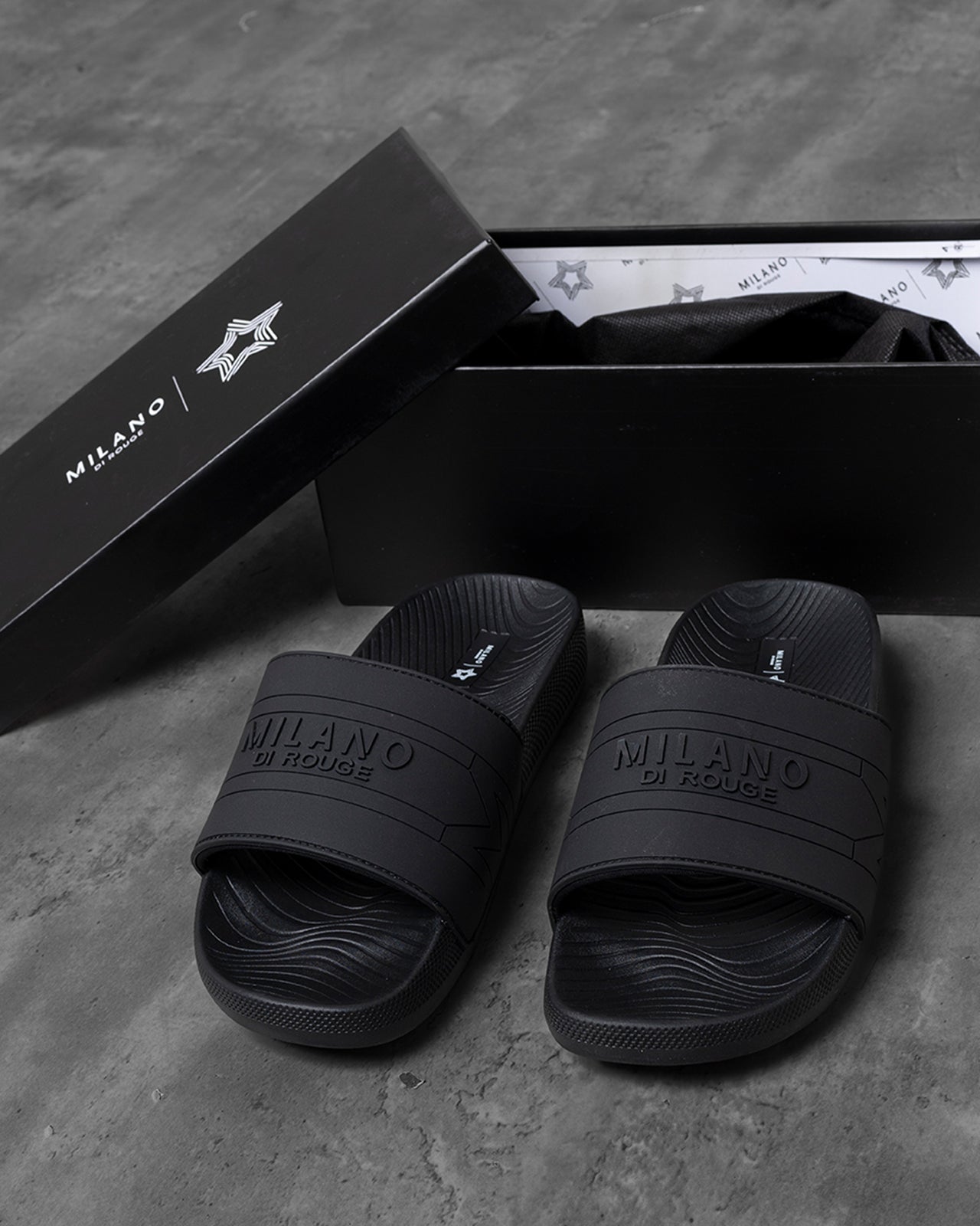 Cush Slides – Milano Di Rouge